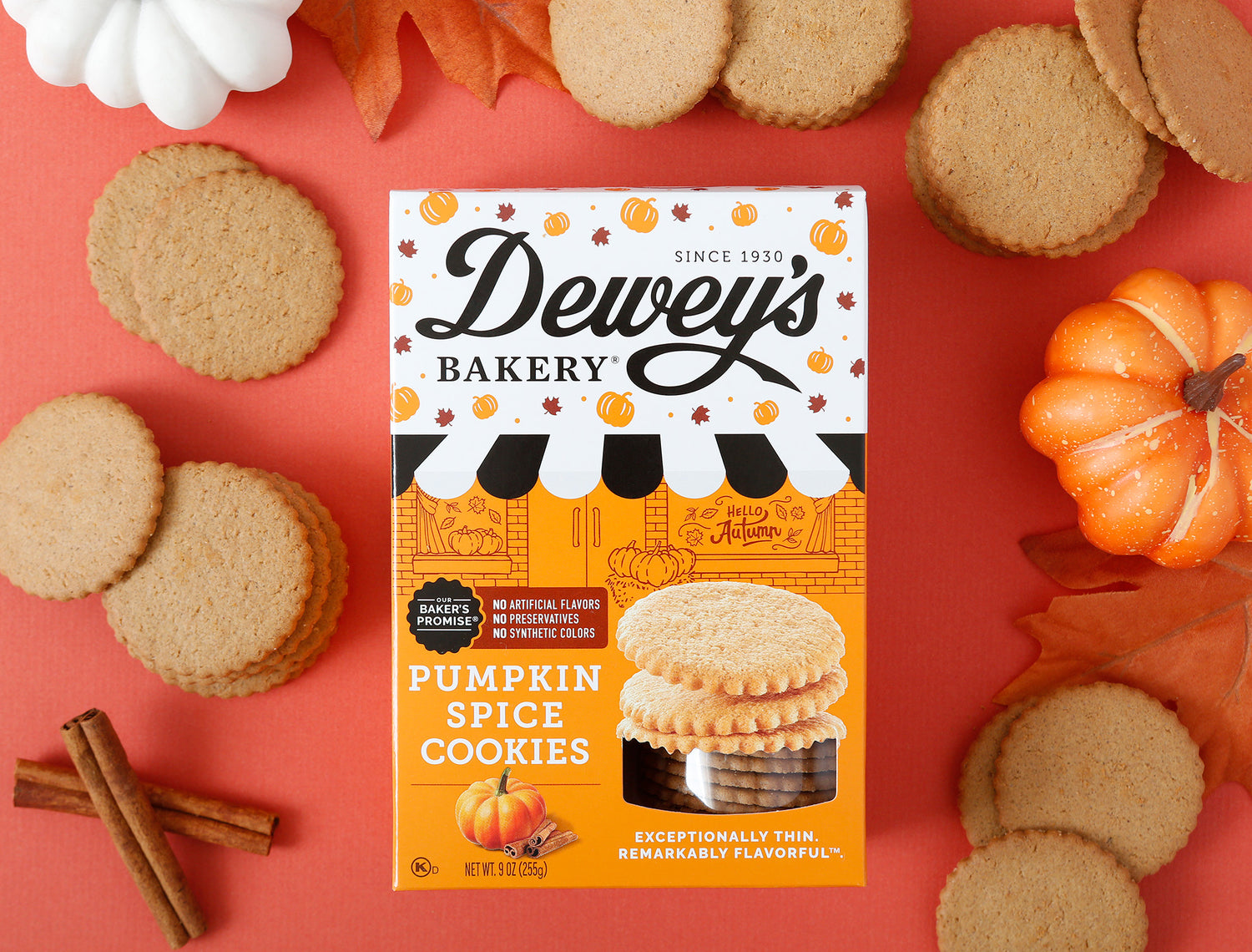 Pumpkin Spice Cookies, 9oz – Dewey's Bakery