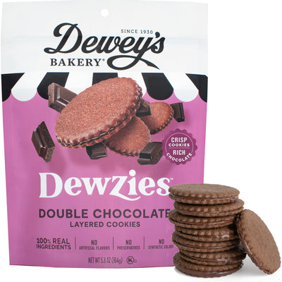 Double Chocolate Dewzies Layered Cookies – Dewey's Bakery